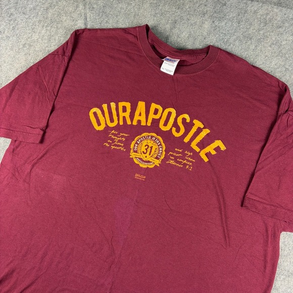 Gildan | Shirts | Vintage Our Apostle Jesus Christ Religion T Shirt ...